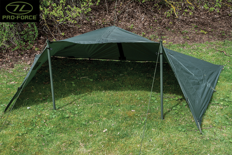 Military Army Basha Green Waterproof Sleeping Shelter Tarp Sheet Tent ...