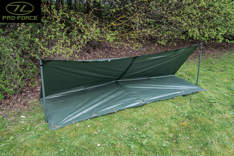 Military Army Basha Green Waterproof Sleeping Shelter Tarp Sheet Tent ...