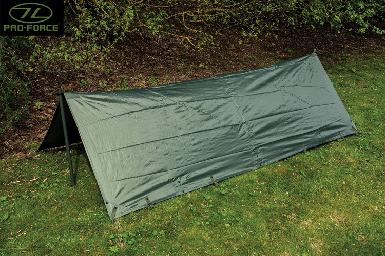 Military Army Basha Green Waterproof Sleeping Shelter Tarp Sheet Tent ...