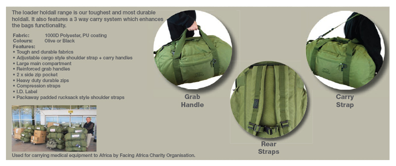 Army Combat Military Shoulder Travel Holdall Cargo Bag Rucksack Kit ...