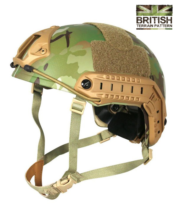 Army Combat Military Fast British Assault M88 US Swat Helmet Black Camo ...