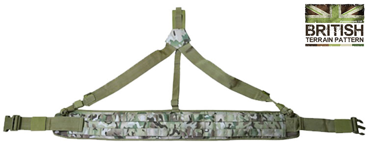 Army Combat Military Guardian Molle Webbing System British Battle Belt ...