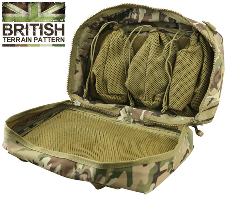 Army Combat Military First Aid PLCE Medic Side Pouch Kit Bag British ...