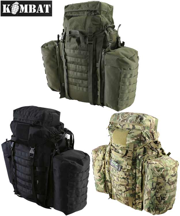 Tactical Assault Pack 90L Camping Rucksack Backpack Army Surplus ...