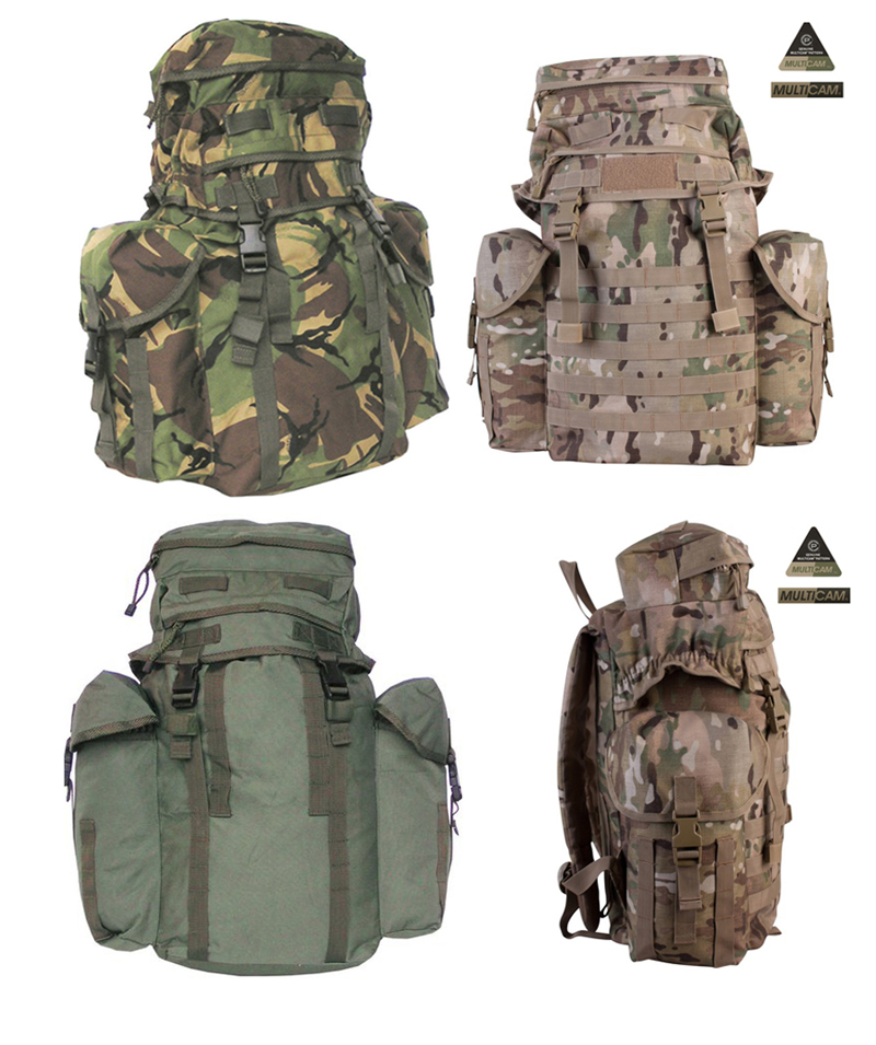 British Army Northern Island Military Patrol Assault Pack Rucksack ...
