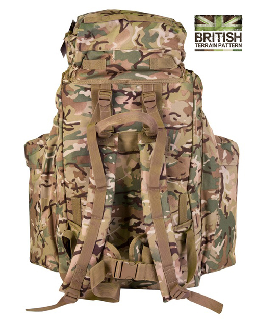 Full Size British Military Army Combat Rucksack Bergen 120L BTP Pack ...
